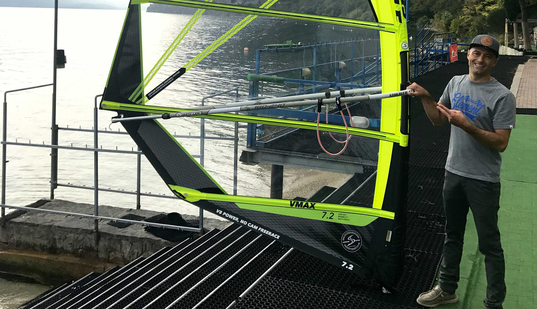 Simmer Style V-Max 2018, potenza senza camber - 4ActionSport