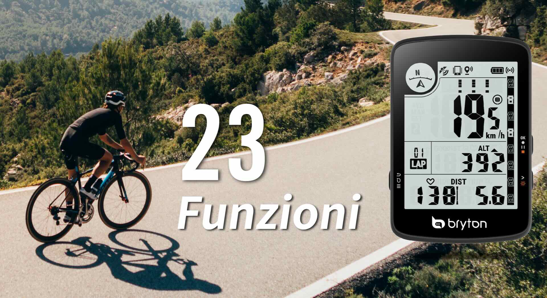 Bryton Rider 17, ecco il più completo fra i ciclocomputer entry level ...